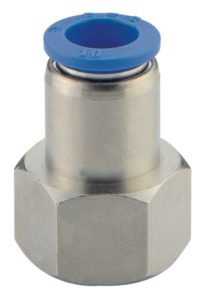 Push in - Tube to Thread - PCF Female Straight - Air Compressor Engineering